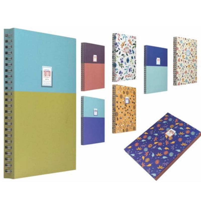 Gipta TUTTO SPIRAL - TWIN-CARDBOARD COVER NOTEBOOK | Office Supplies ...