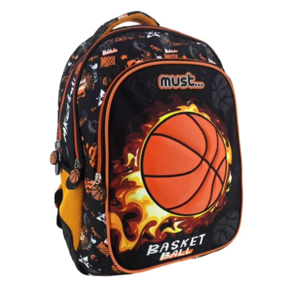 Must School Backpack Basketball 3 Cases | Office Supplies & More ...