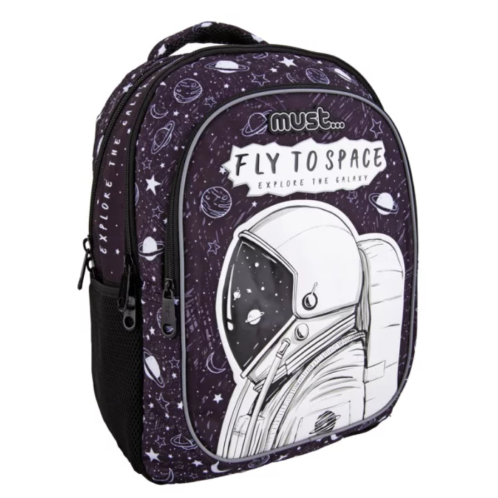 Must School Backpack Xpression Fly To Space 3 Cases | Office Supplies ...
