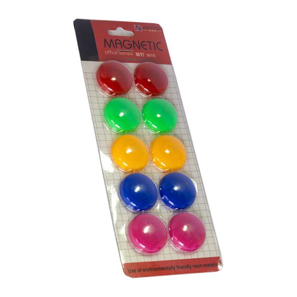 BOARD MAGNET 10 PCS - 30 mm | Office Supplies & More - Bakier Stationery