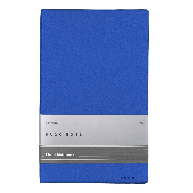 Hugo Boss Notebook A5 Essential Storyline Blue Lined | Office Supplies ...
