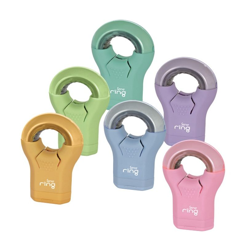 Serve Ring - Pastel Colours Eraser & Sharpener | Office Supplies & More ...