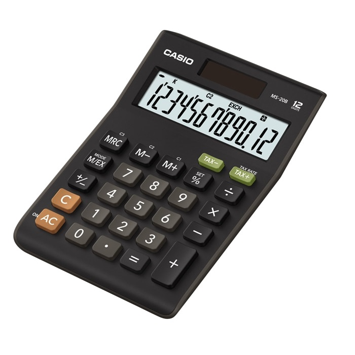Casio MS-20B table calculator | Office Supplies & More - Bakier Stationery