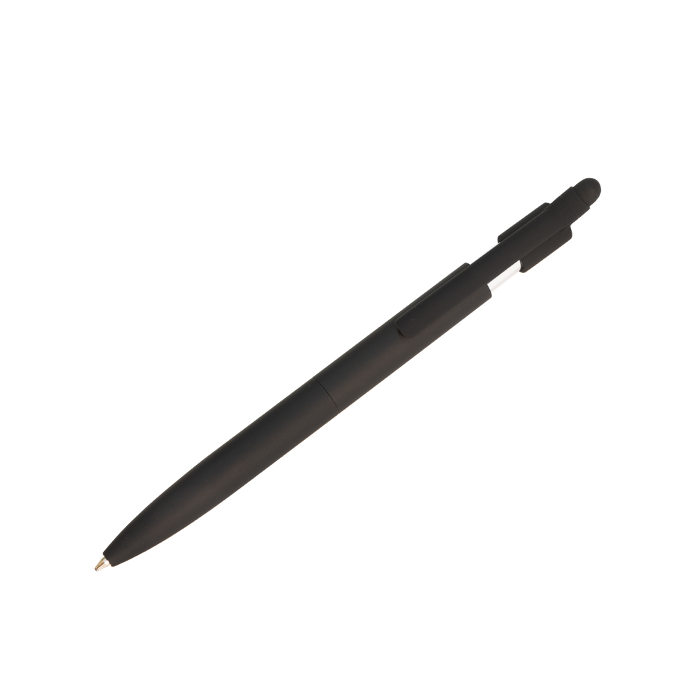 Atom Ballpoint Thin Pen - Black Metal | Office Supplies & More - Bakier ...