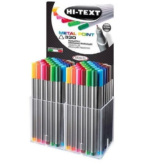 HI-TEXT Fineliner Metal point pen | Office Supplies & More - Bakier ...