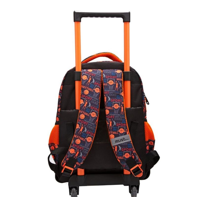 MUST TROLLEY BAG BASKETBALL CHAMPIONS 4 CASES | Office Supplies & More ...