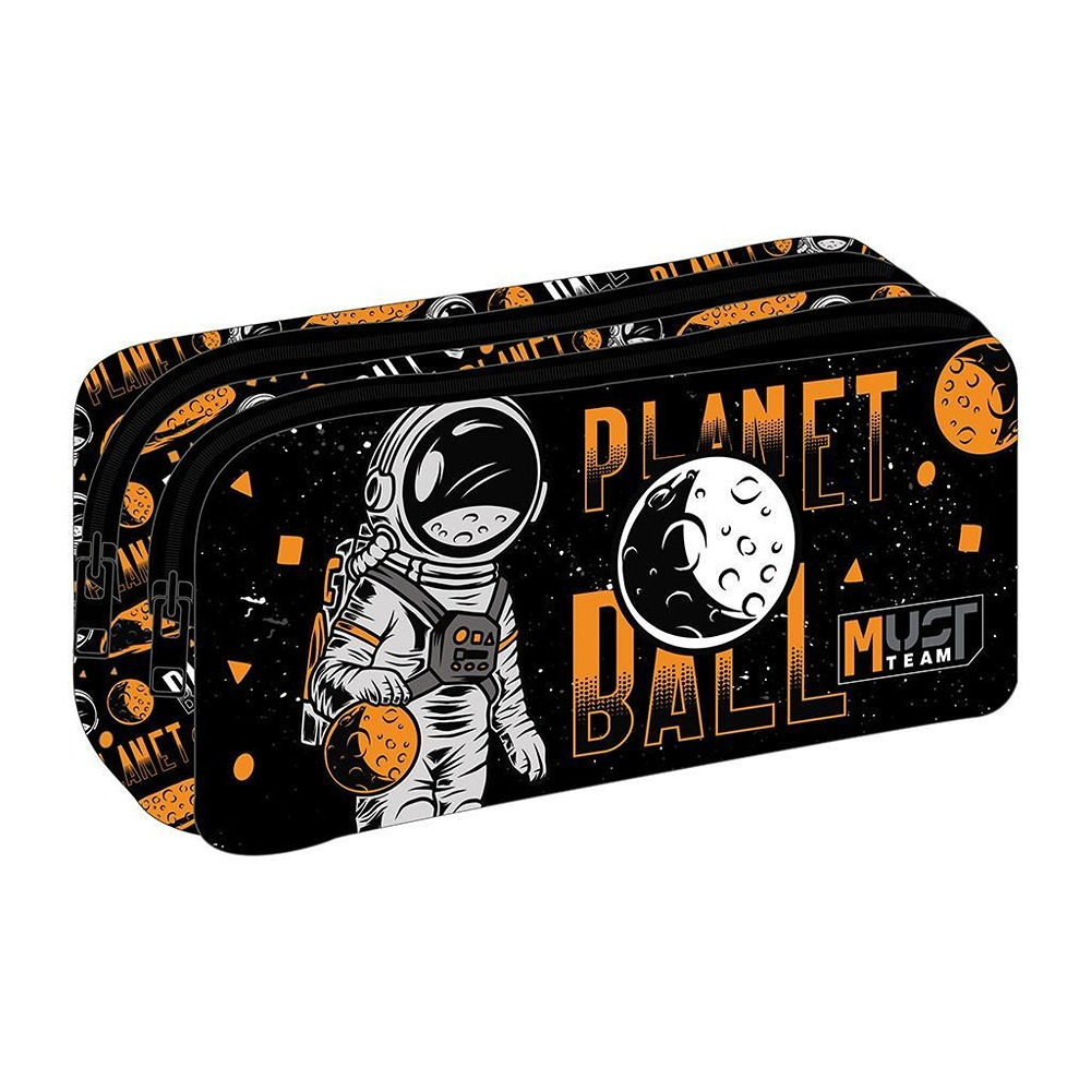School Pencil Case Barrel Must Team Planet Ball 2 Cases | Office ...