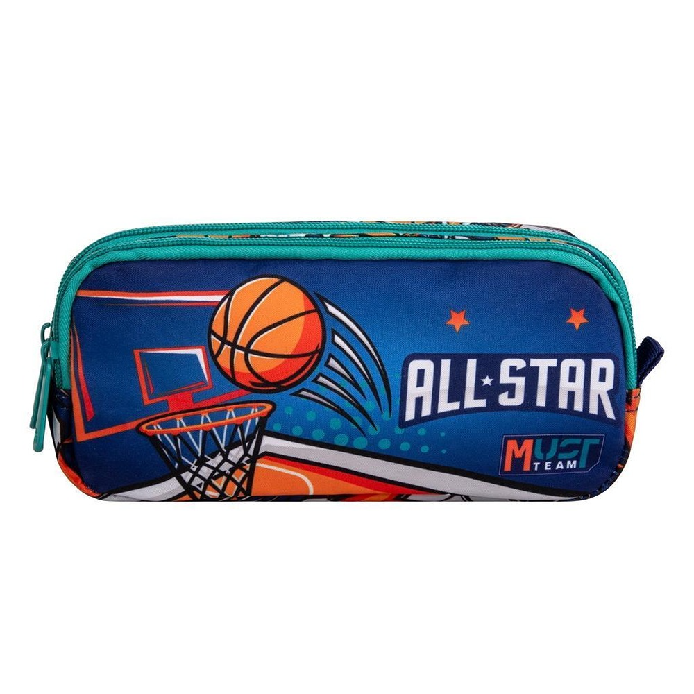 School Pencil Case Barrel Must Team Basketball 2 Cases | Office ...