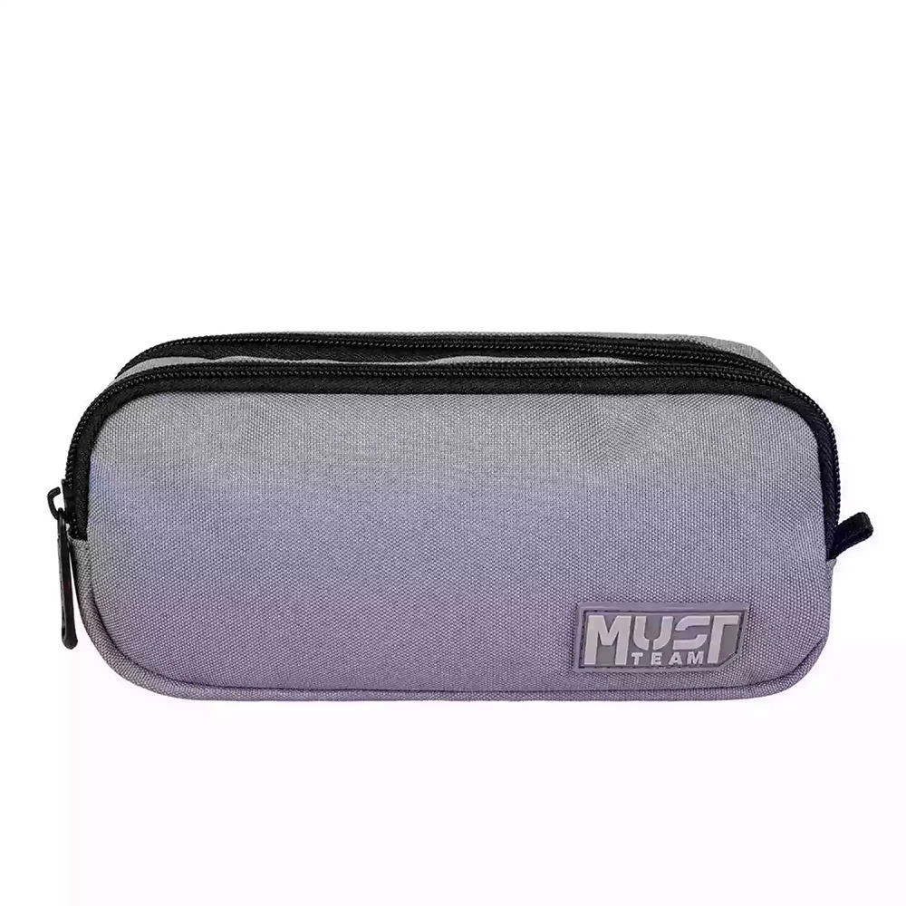 Must Team Monochrome Barrel Case Gray with Light Gray 2 Cases | Office ...