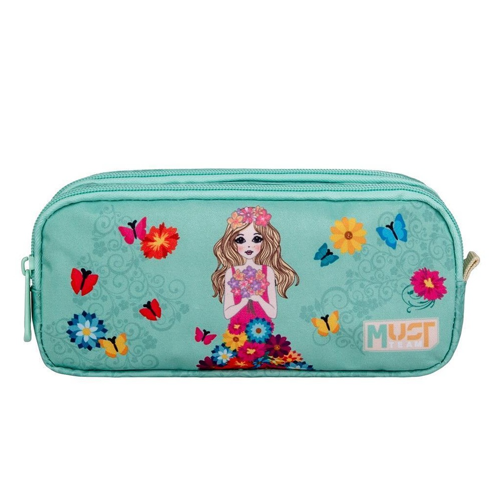 School Pencil Case Barrel Must Team Flower Dress 2 Cases | Office ...