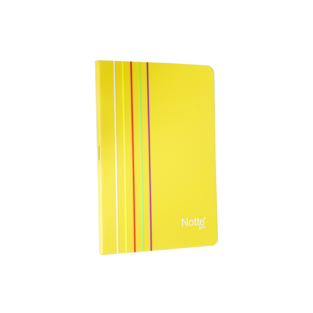 Notte® Arc PP Cover Notebook | Office Supplies & More - Bakier Stationery